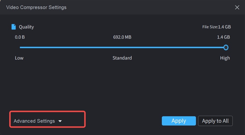 Compressor advanced settings - UniFab AI Community